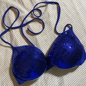 PINK Victoria's Secret | Swim | Victorias Secret Sequin Bikini Top | Poshmark